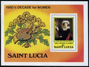 Sello: 1980's Decade for Women (Santa Lucía(1980's Decade for Women) Mi ...