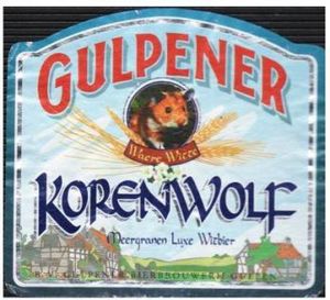 Drink Label: Korenwolf (Gulpener Bierbrouwerij, NetherlandsCol:NL-BEER ...