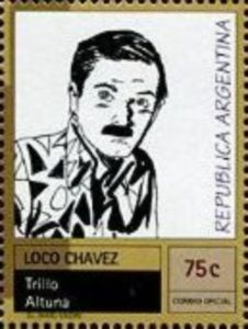 Stamp: Loco Chavez (Argentina(Humor and Cartoons - 1998) Mi:AR 2436,Sn ...