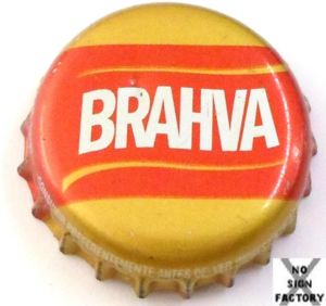 Kronkorken: Brahva (Cervecería Río, Guatemala) Col:BE-GT-00005