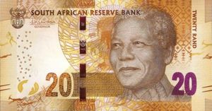 Banknote: 20 Rand (South Africa(2013-2016 ND "Nelson Mandela" With ...