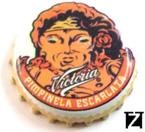 Tapa de botella: Victoria Pimpinela Escarlata (Grupo Modelo, MéxicoCol ...