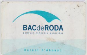 Functional Card: Bac de Roda (Sports Venues, Centres, Spain(Bac de Roda ...