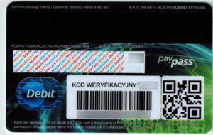 Bank Card: Plus Bank Lte (Plus Bank, PolandCol:PL-MC-0081.01