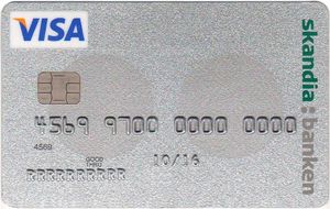 Bank Card: skandia banken (Skandiabanken, NorwayCol:NO-VI-0013