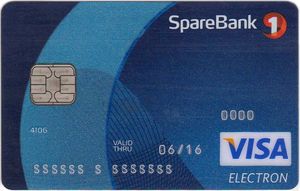 Bank Card: SpareBank 1 (Sparebanken Sør, NorwayCol:NO-VE-0003