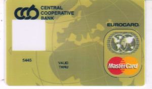 Bank Card: Central Cooperative Bank MasterCard Globe (Central ...