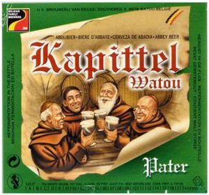 Drink Label: Kapittel Pater '12 (Brouwerij Van Eecke, BelgiumCol:BE ...