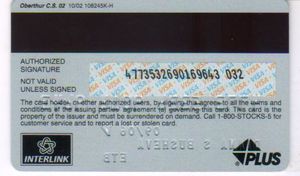 Bank Card: E trade Financial (E trade Financial, United States of ...