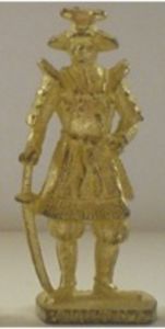 Meal Toy: Samurai 3 / gold (Kinder Surprise, Europe(Kinder - Samurai ...