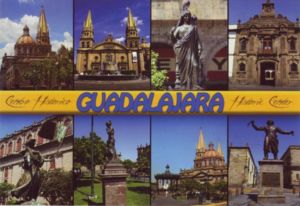 Tarjeta Postal: Guadalajara. Historic Center (México(Guadalajara) Col ...