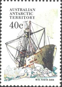 Stamp: "Kista Dan" (supply ship) (Australian Antarctic Territory (AAT ...