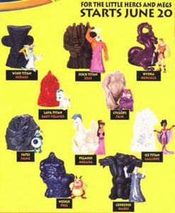 Meal Toy: Cyclops and Pain (Fast Food Toys, Worldwide) (Disney's ...