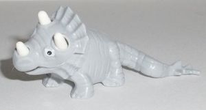 Brindes Infantis: Triceratops (Surpresa do Kinder Ovo, Europa(Kinder ...