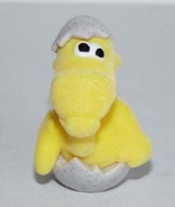 Meal Toy: Yellow Dinosaur (Kinder Surprise, Europe) (Kinder - Baby ...