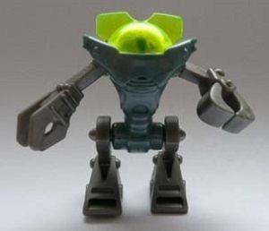 Juguete de comida: Robot dark grey body, light grey members.Group Head ...