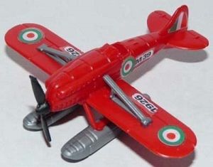 Nahrungsmittel Spielzeug: Red plane: Macchi M39 (Kinder-Überraschung ...