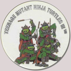 Juguete de comida: Teenage Mutant Ninja Turtles III (Flippo's/Pogs ...