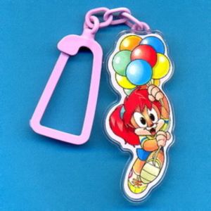 Meal Toy: Taking child Keychain of the balloons (Kinder Surprise ...
