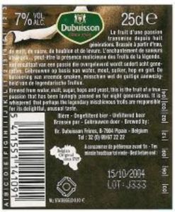 Drink Label: Cuvée Des Trolls (Dubuisson, BelgiumCol:BE-BEER-002077