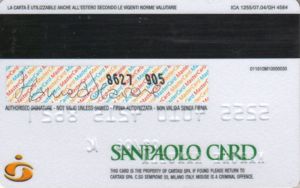 Bank Card: Campus Mastercard (CartaSi, ItalyCol:IT-MC-0016