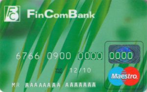 Bank Card: FinComBank (FinComBank, MoldovaCol:MD-MS-0008.03