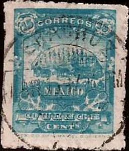 Stamp: Mail Coach (Mexico(Posttransport) Mi:MX 184A,Sn:MX 251,Yt:MX 140 ...