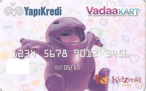 Bank Card: Vadaa KART (Yapi Kredi Bankasi, Türkiye (Turkey)Col:TR-GM-0031