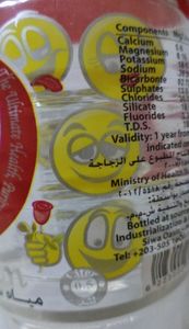 Drink Label: Hayat Fashion .5 L (Hayat Co., EgyptCol:EG-WATER-000048