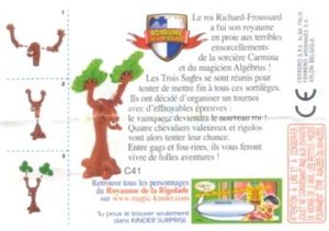 Meal Toy: Angry old tree (Kinder-Überraschung, Weltweit) (Kinder - The ...