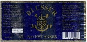 Drink Label: Blusser (Brouwerij Het Anker, BelgiumCol:BE-BEER-002154