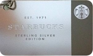 Gift Card: Sterling Silver Mini (Starbucks, United States of America ...