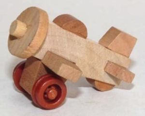 Meal Toy: Wooden Plane (Kinder Surprise, Worldwide(Kinder - Wooden ...
