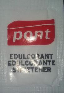 Sugar Packet: Pont (Spain(Artificial Sweetener) Col:ES-N-007401 🍬