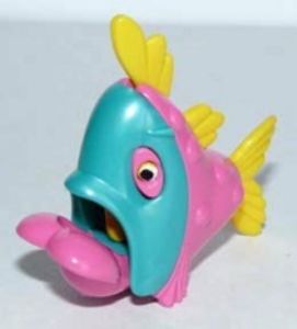 Meal Toy: Fish, green face (Kinder Surprise, Worldwide) (Kinder - Fish ...