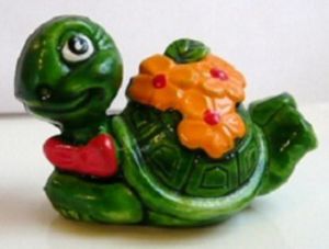 Meal Toy: Turtle Dandy / Flora (Kinder Surprise, Worldwide) (Kinder ...