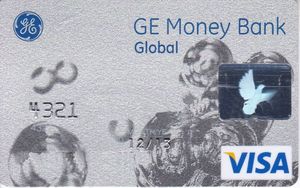 Bank Card: GE Money Bank - Global (GE Capital Bank, RussiaCol:RU-VI-0337.01