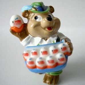 Meal Toy: Olaf Aloeuf (Kinder Surprise, France(Kinder - Les ours ...