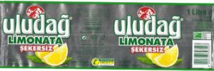 Drink Label: Ulıudağ-Limonata Şekersiz (Erbak-Uludağ İçecek Sanayi A.Ş ...