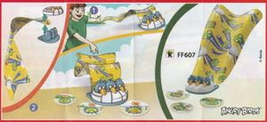 Meal Toy: The Blues - Jim, Jay, Jake (Kinder Surprise, Worldwide(Joy ...