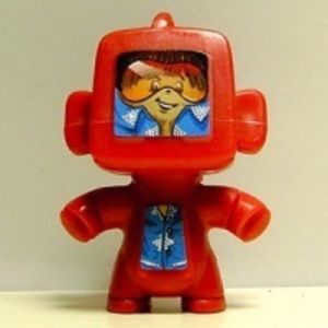 Meal Toy: Red Robots (Kinder Surprise, Worldwide(Kinder - Mixart ...