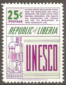 Stamp: Unesco (Liberia) (UNESCO) Mi:LR 541,Sn:LR 384,Yt:LR 362,Sg:LR 818