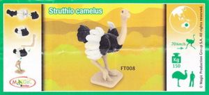 Meal Toy: Ostrich (Kinder Surprise, Europe) (Kinder - Natoons - Jungle ...