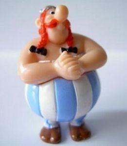 Meal Toy: Obelix (Kinder Surprise, Worldwide) (Kinder - Asterix and the ...