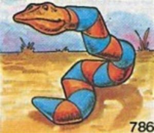 Meal Toy: Articulated Snake (Kinder Surprise, Europe(Kinder - Snakes ...