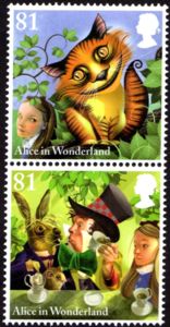 Stamp: Alice in Wonderland (United Kingdom of Great Britain & Northern ...