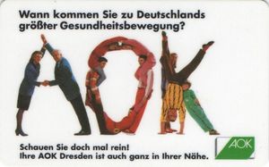 Functional Card: AOK Die Gesundheitskasse. Stress Control (Insurance ...