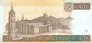Banknote: 50 Litu (Lithuania(1997-2000 Litas Issue) Wor:P-61
