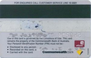 Bank Card: Commonwealth Bank - KeyCard (Commonwealth Bank, AustraliaCol ...