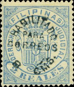 Stamp: Revenue stamp - black surcharge (Philippines(Revenue stamps ...